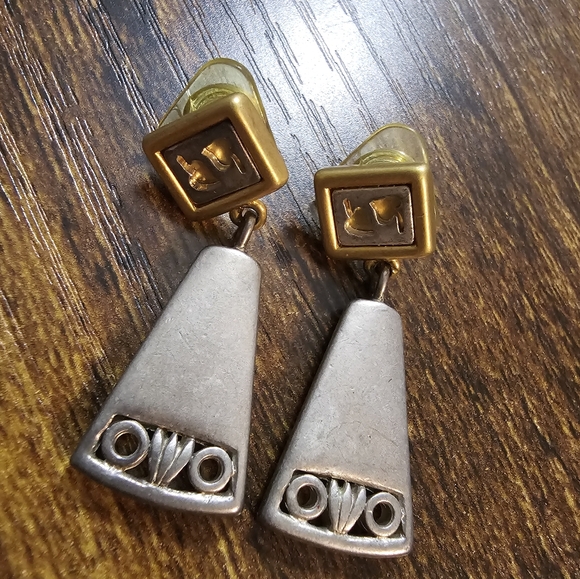 Liz Claiborne | Jewelry | Vintage Lc Liz Claiborne Gold Silver Tone ...